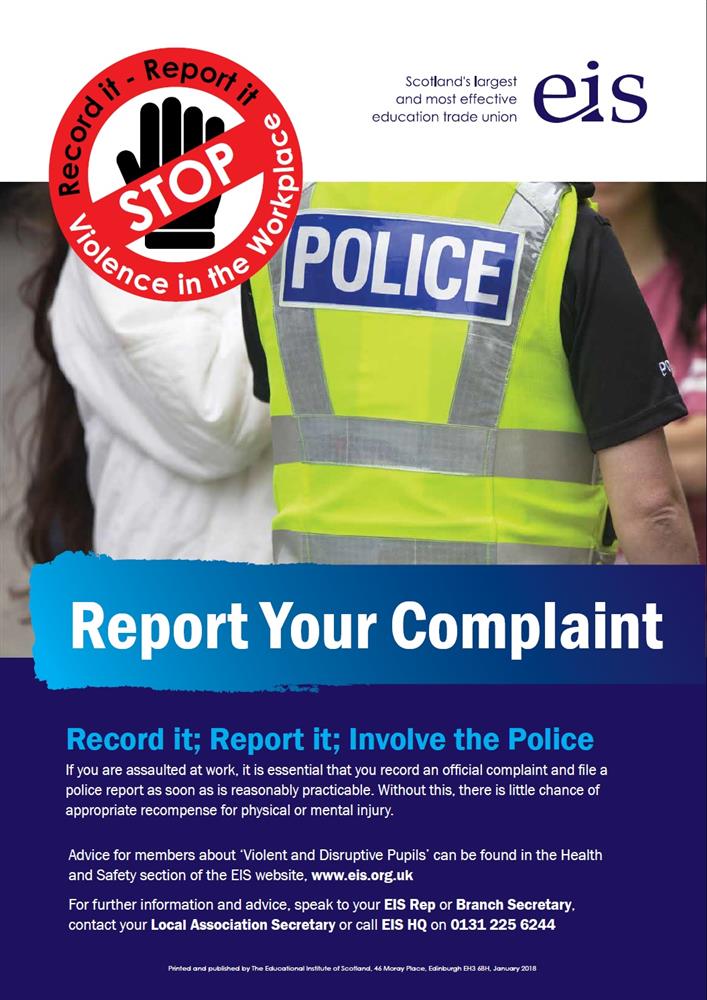 Violent Incident Reporting | EIS