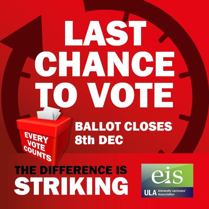 Ballot update - 3 December 2021 | EIS