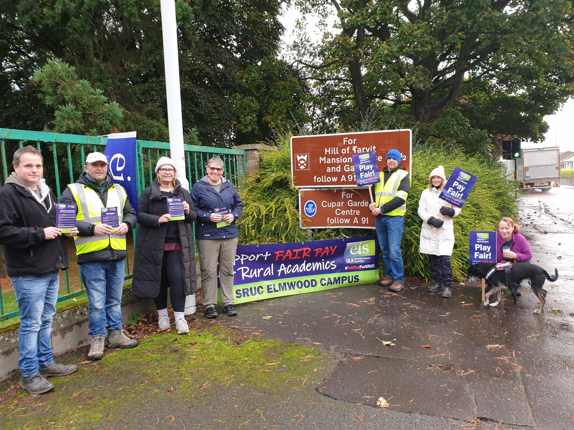 Strike action at Scotland's Rural University College (SRUC) enters 4th ...