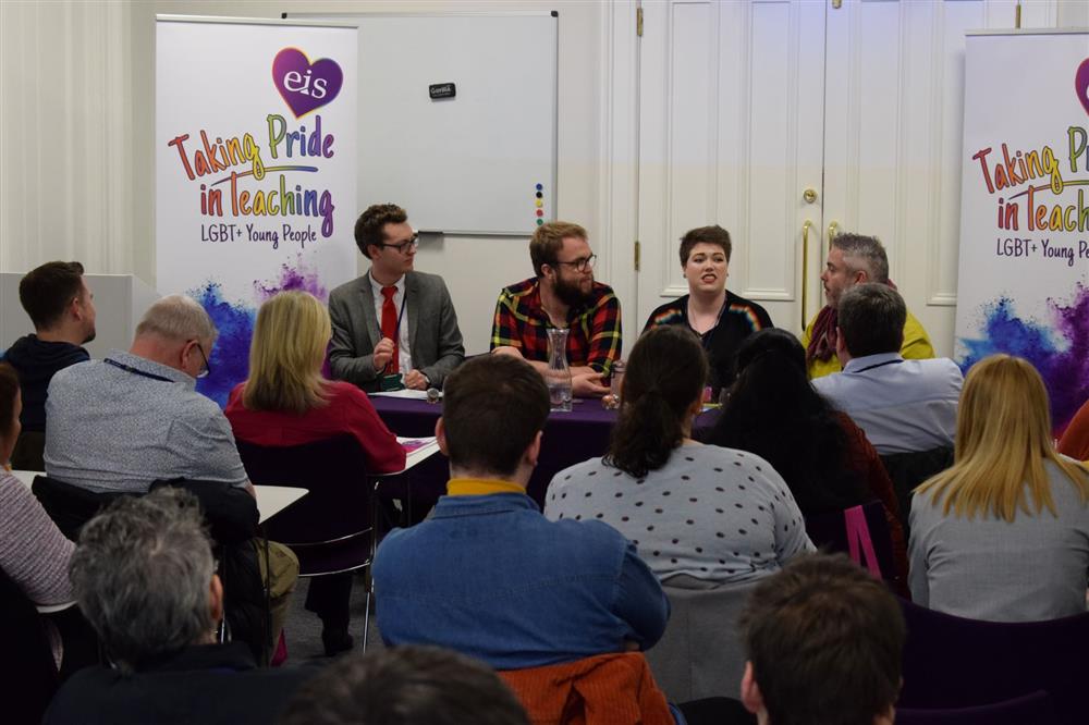 Taking Pride in Teaching LGBT+ Young People Member-led Panel | EIS